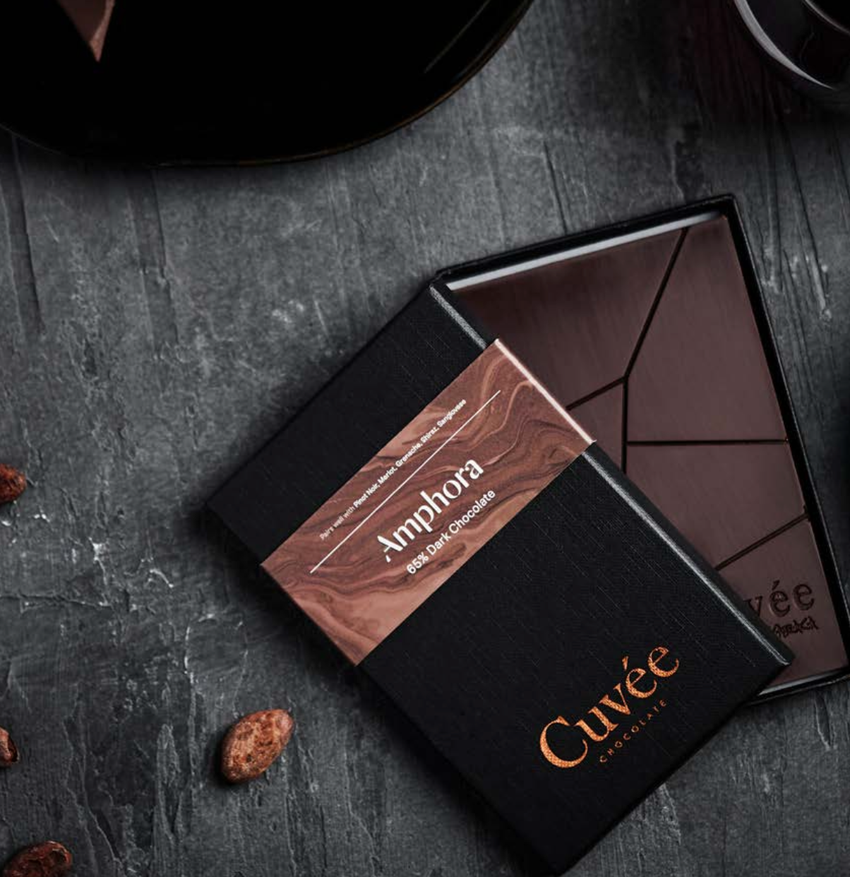 Cuvee Chocolate - Amphora 65% Dark Chocolate – Waves Pacific